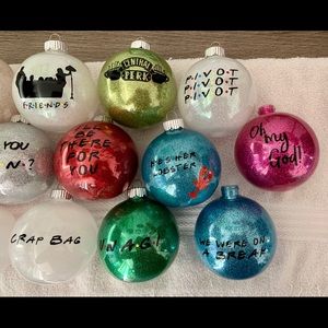 Holiday | Friends Tv Show Themed Christmas Ornaments | Poshmark